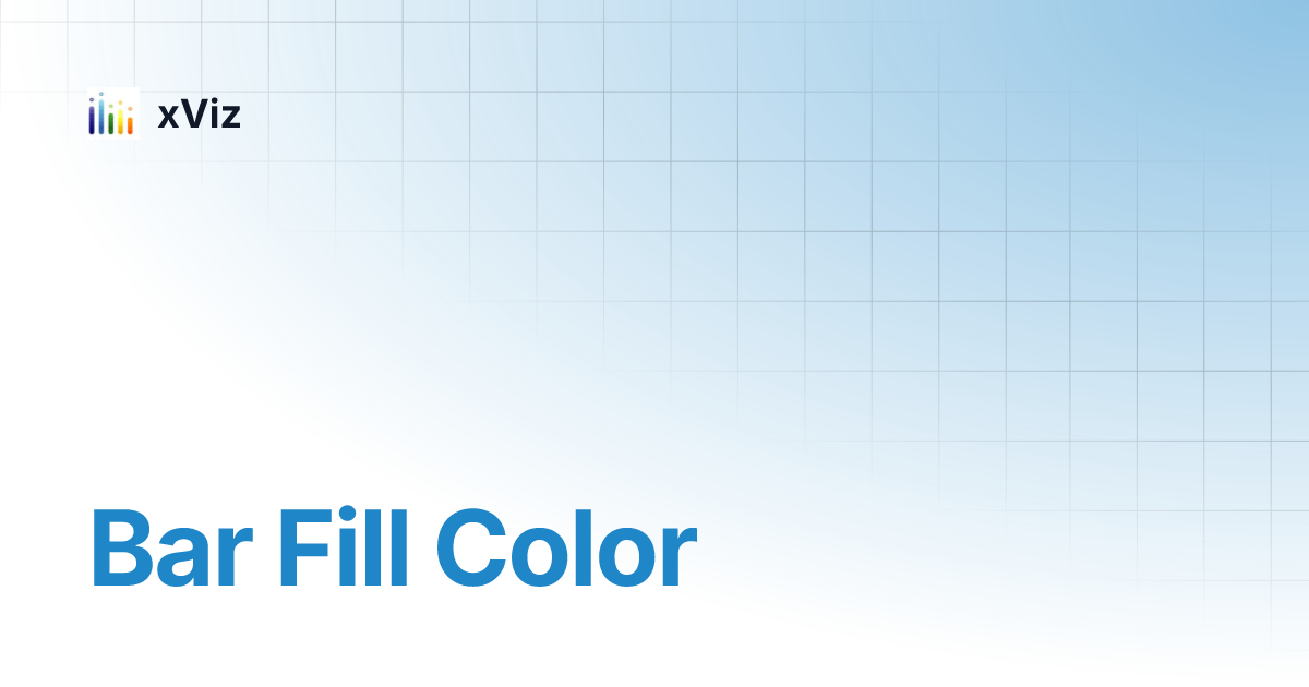 Bar Fill Color | xViz