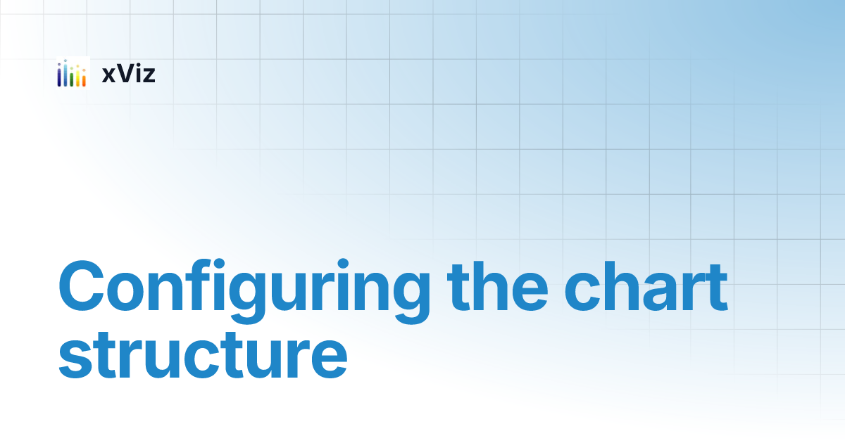 Configuring the chart structure | xViz