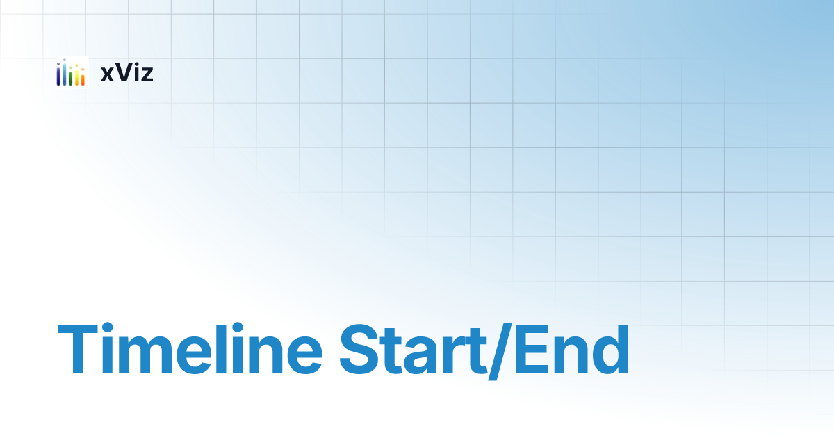 Timeline Start/End | xViz